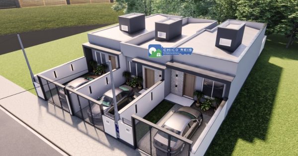 Casas Geminadas Bairro Centenário 3 Unidades – Chico Reis Imoveis